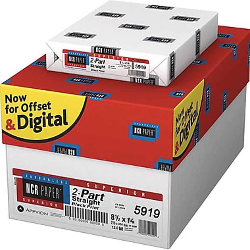 Papiers autocopiants NCR | Papiers Experts | Distributeur de papier et ...